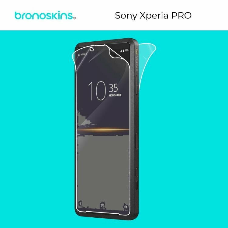 Защитная бронированная пленка на экран Sony Xperia PRO (Матовая)