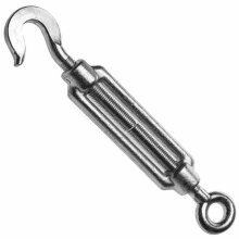 Талреп Без бренда, кольцо-крюк, нержавеющая сталь А4, диаметр 10мм