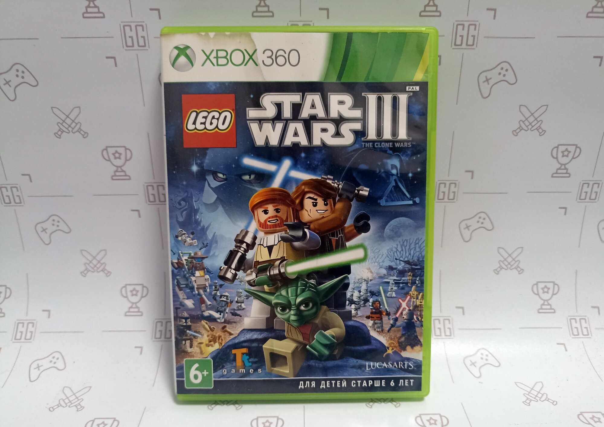 LEGO Star Wars 3 The Clone Wars (Xbox 360)