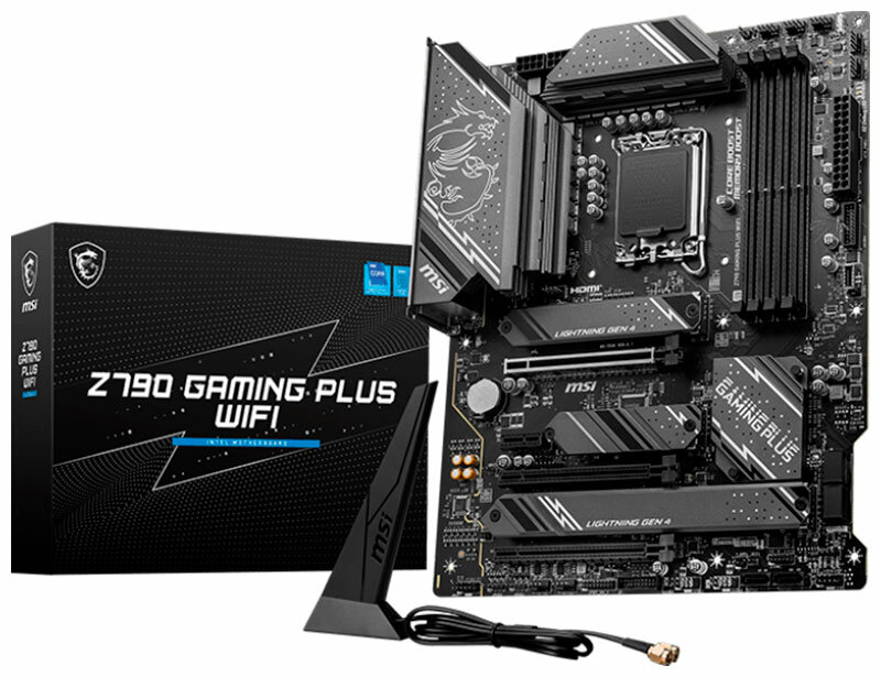 Материнская плата MSI Z790 GAMING PLUS WIFI (LGA1700, ATX)
