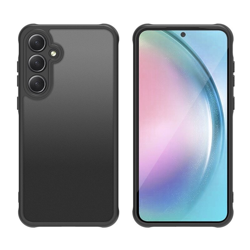 Чехол Creative Case для Samsung Galaxy A55 (Самсунг Галакси А55) противоударный, черный