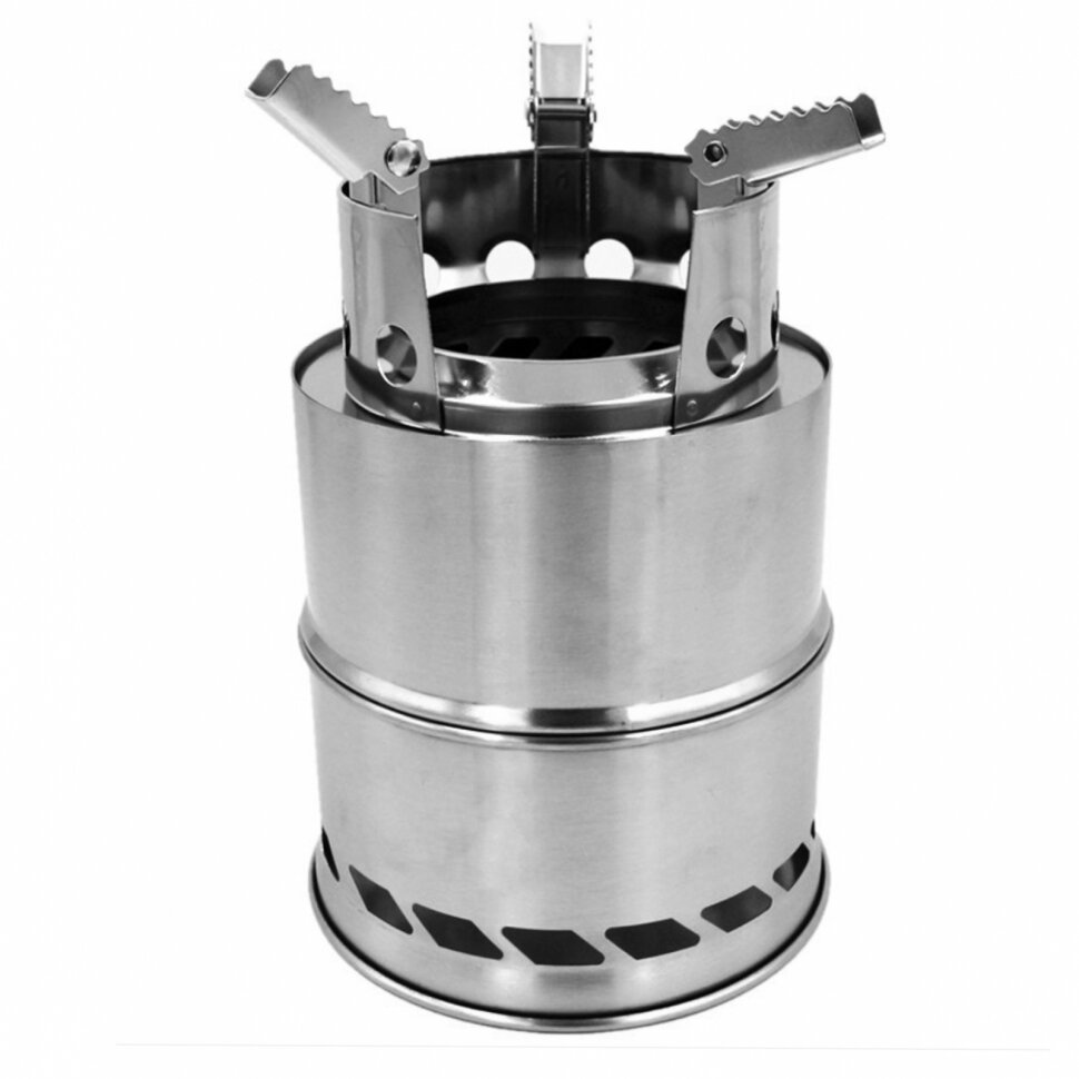 Складная твердотопливная печь