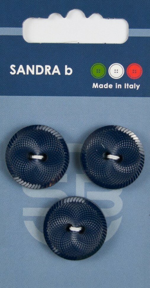 #CARD109 Пуговицы Sandra 3 шт