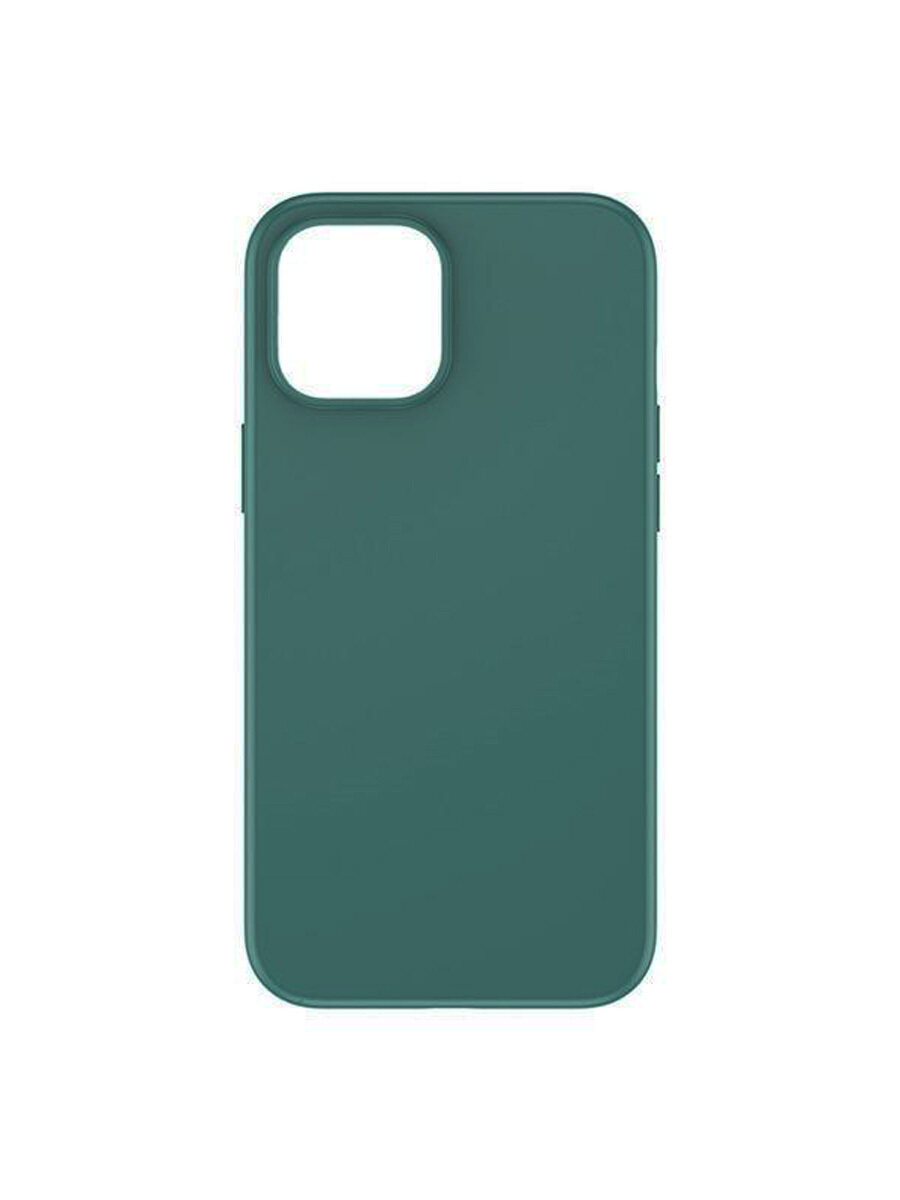 Чехол накладка Rock Liquid Silicone Case для Apple iPhone 12 / 12 Pro, зеленый