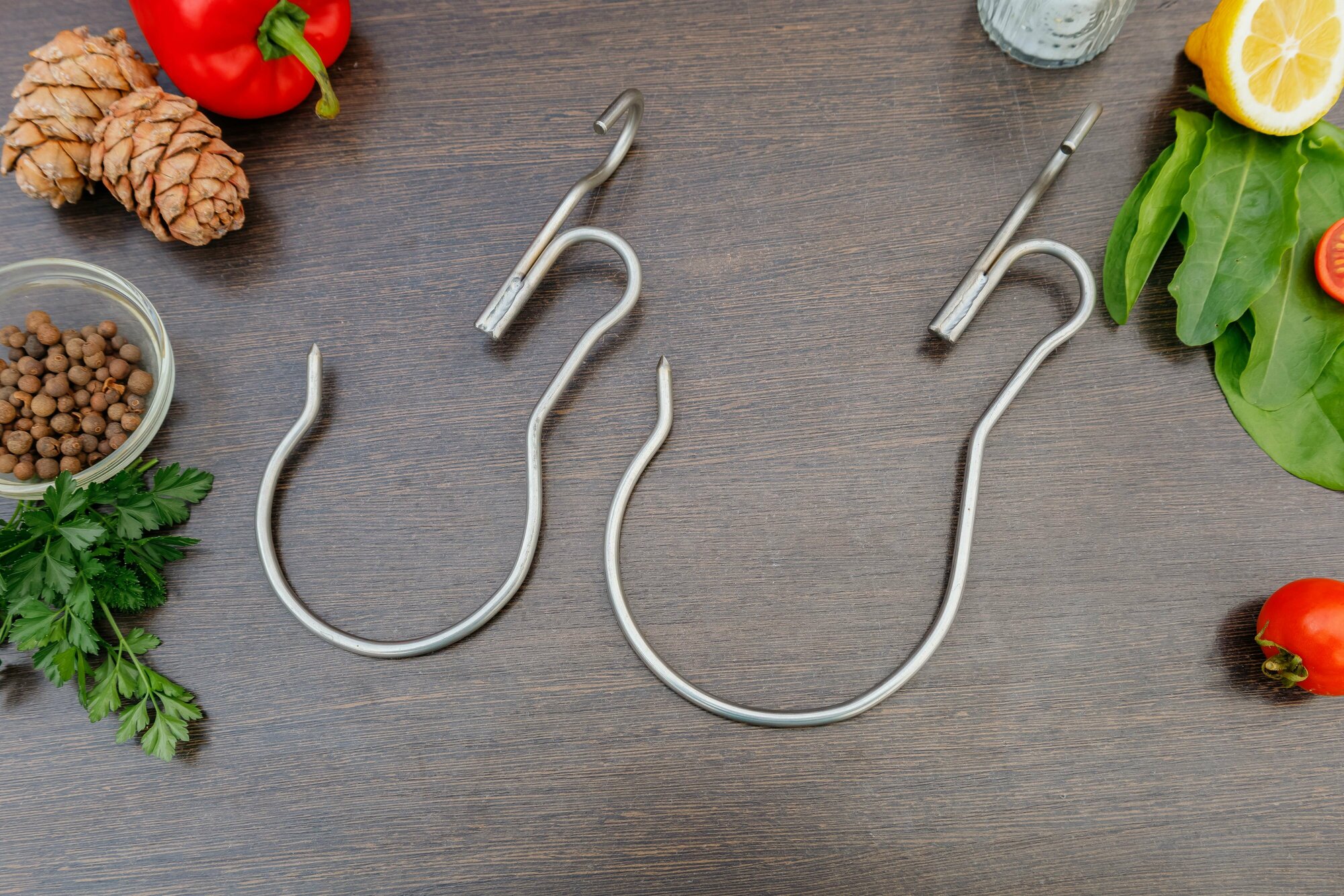 Крюк для тандыра 2 шт (Охотник, Есаул, Большой, Скиф, Дастархан, Атаман, Гектор, Александр и др.)