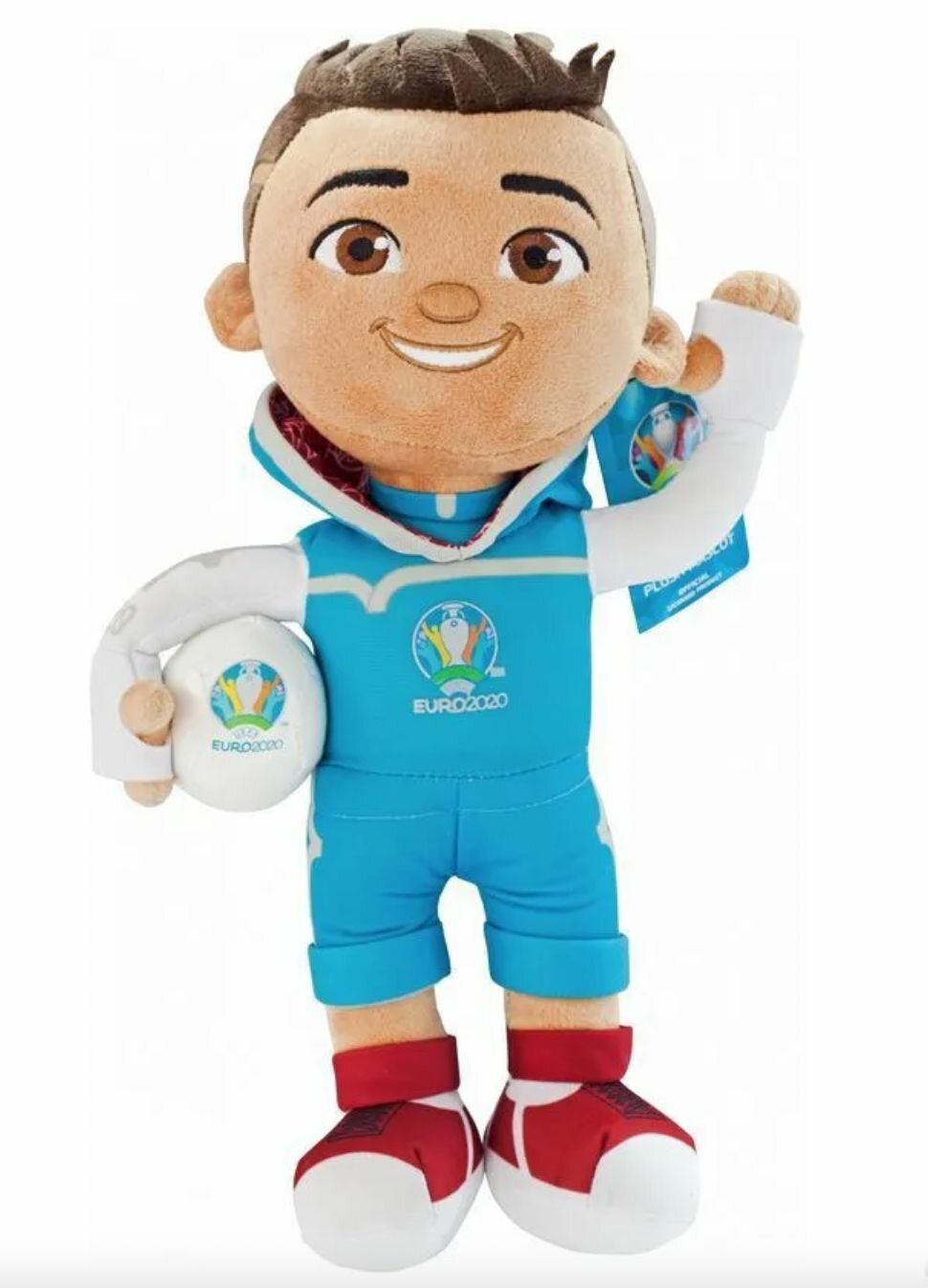Мягкая игрушка Талисман UEFA EURO2020 Скиллзи (35 см).