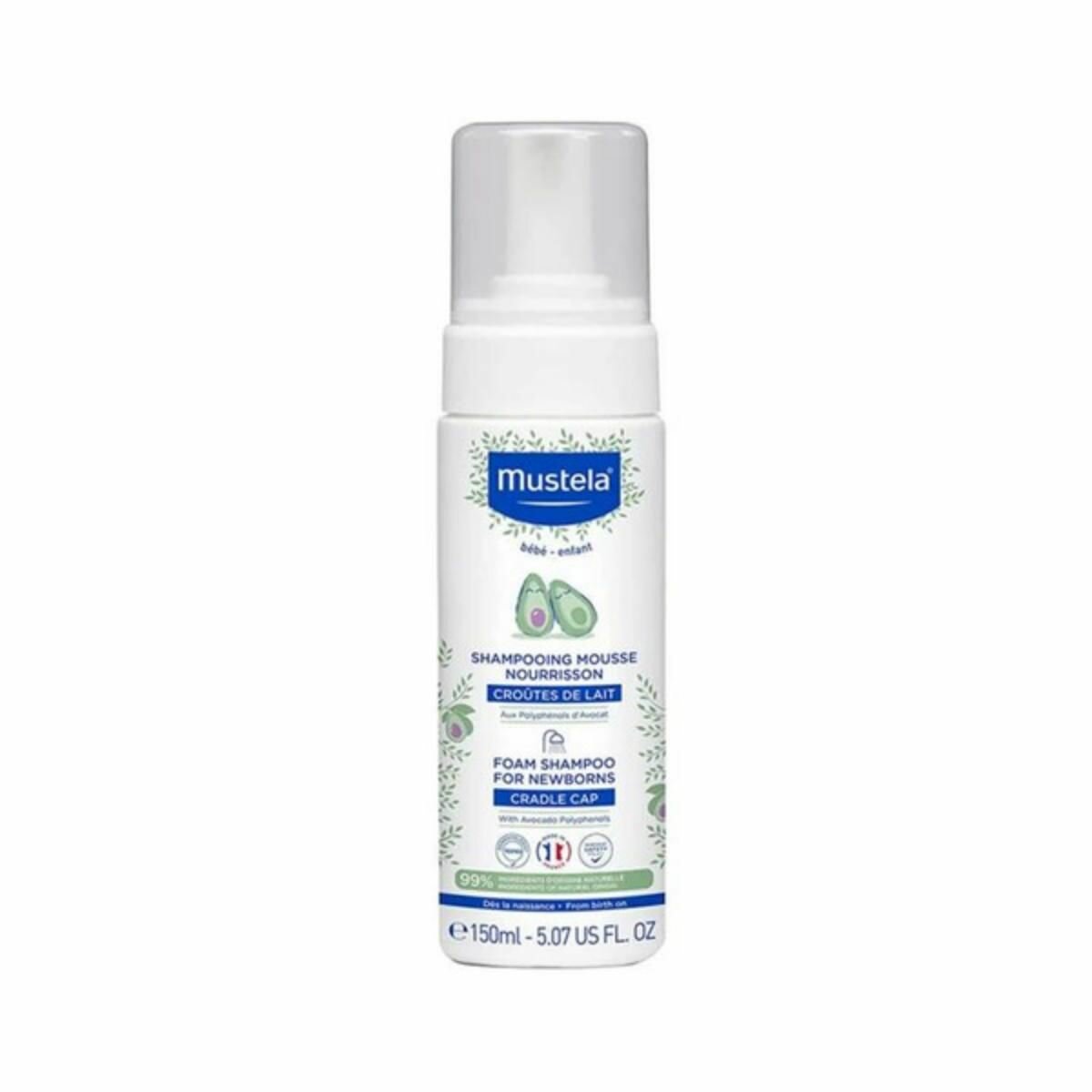 Mustela Foam Shampoo Шампунь-пенка для детей 150 мл