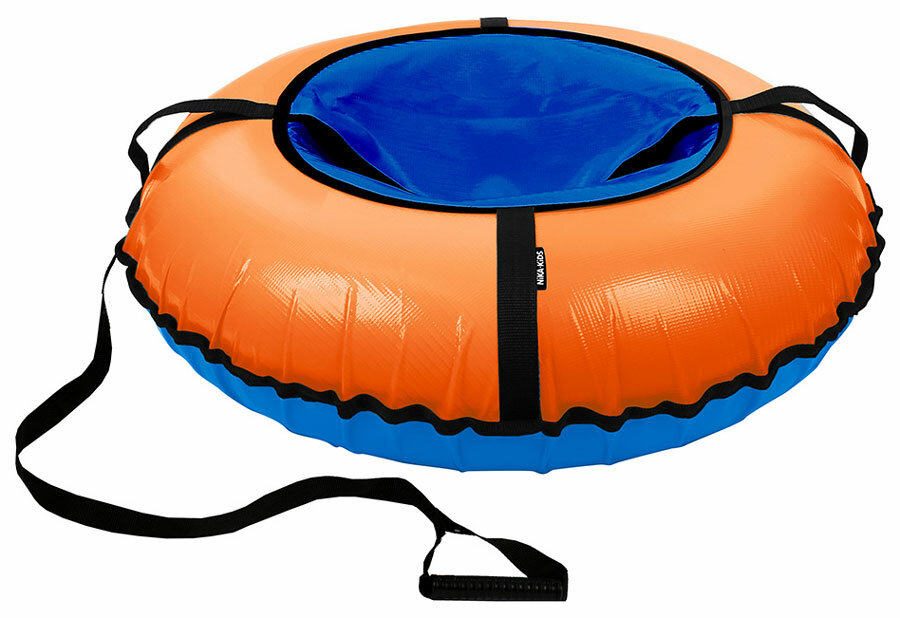 Тюбинг Ника Экономный (ТБЭ-Т100) оранжевый/синий