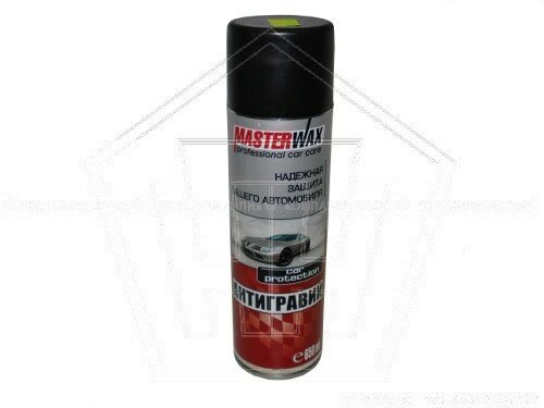 Мастика-антигравий masterwax серый (650мл) аэроз. (трубка l- 400 мм)