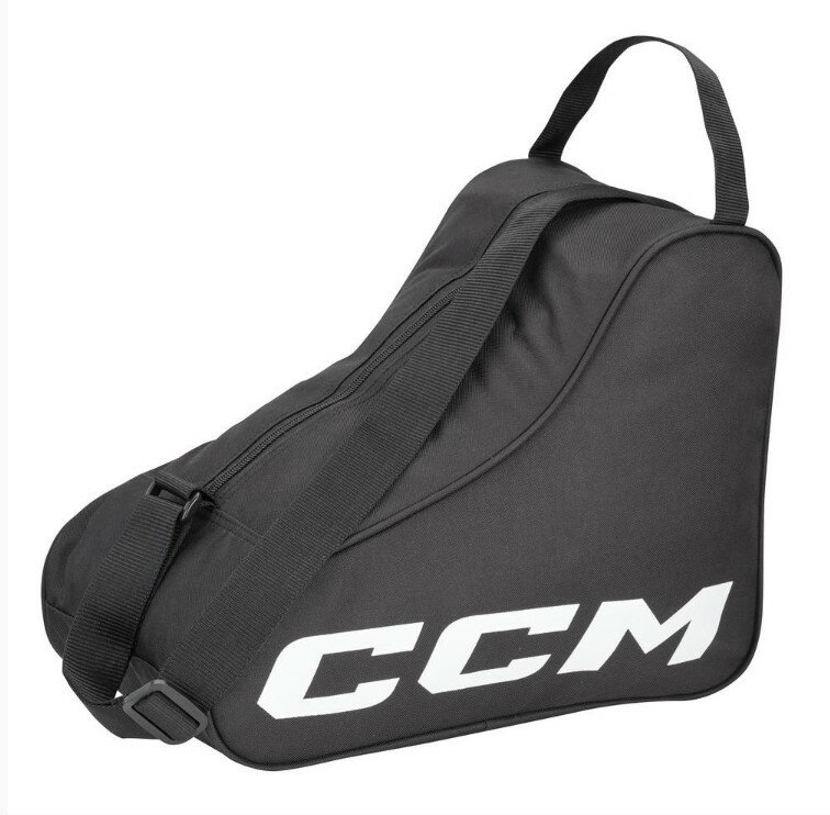 Сумка для коньков и роликов CCM EB SKATE BAG BK, 30*21*40, черная