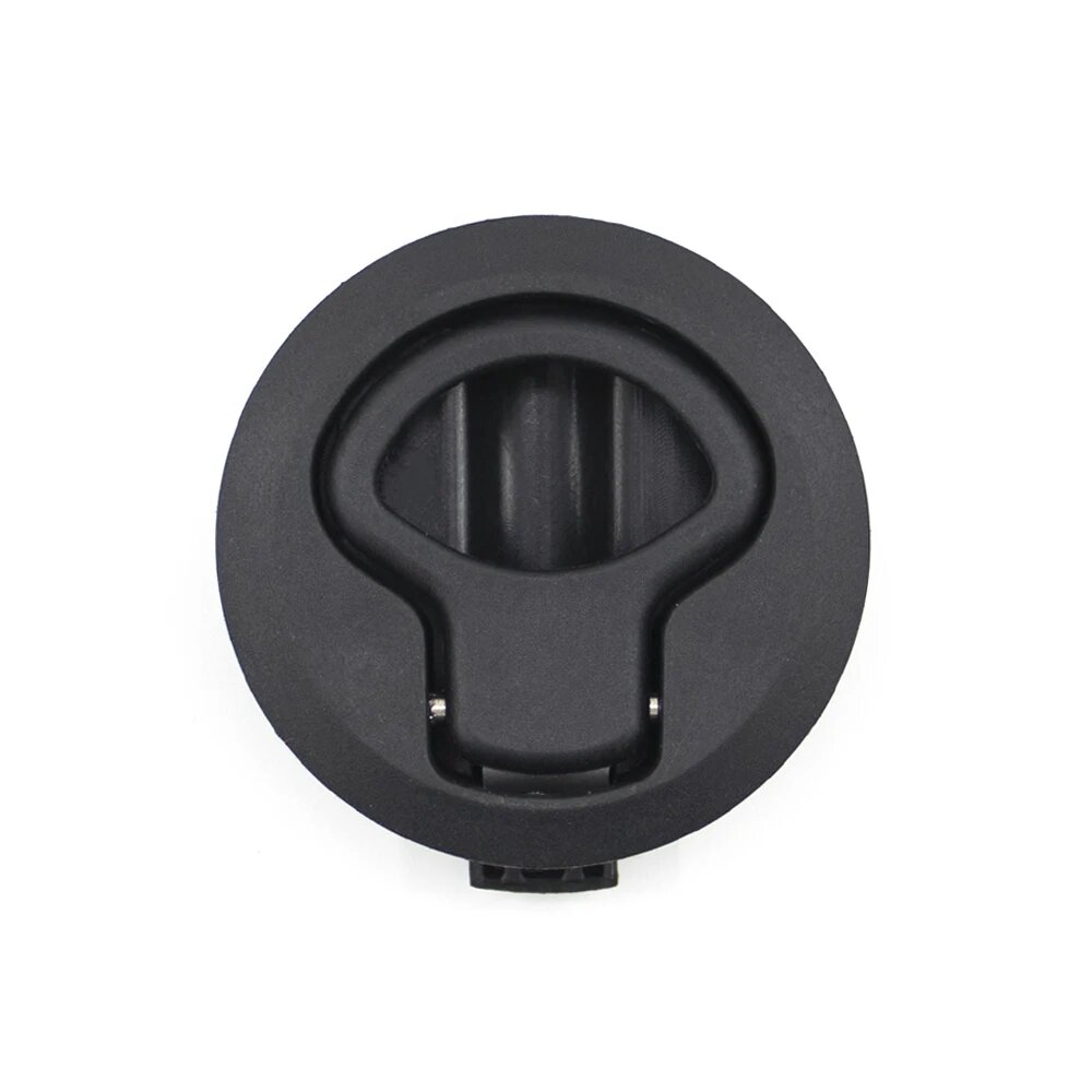 Черные круглые защелки для люка 2,4 дюйма пластиковые