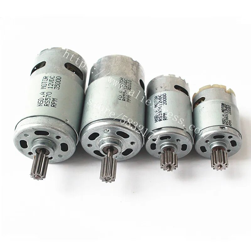 Детский электромобиль RS570/390/550/380 12В/6В 570 12V 16000rpm 10T