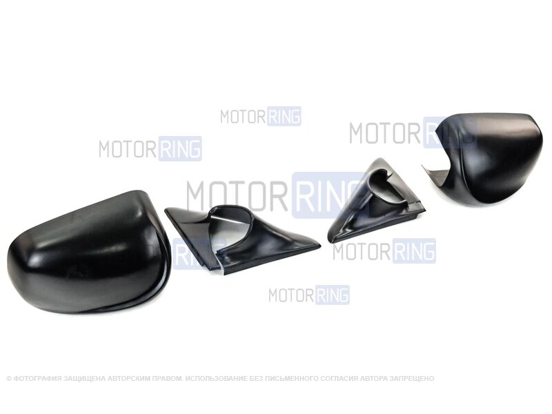 Накладки на зеркала Кураж (К-1) для ВАЗ 2110, 2111, 2112