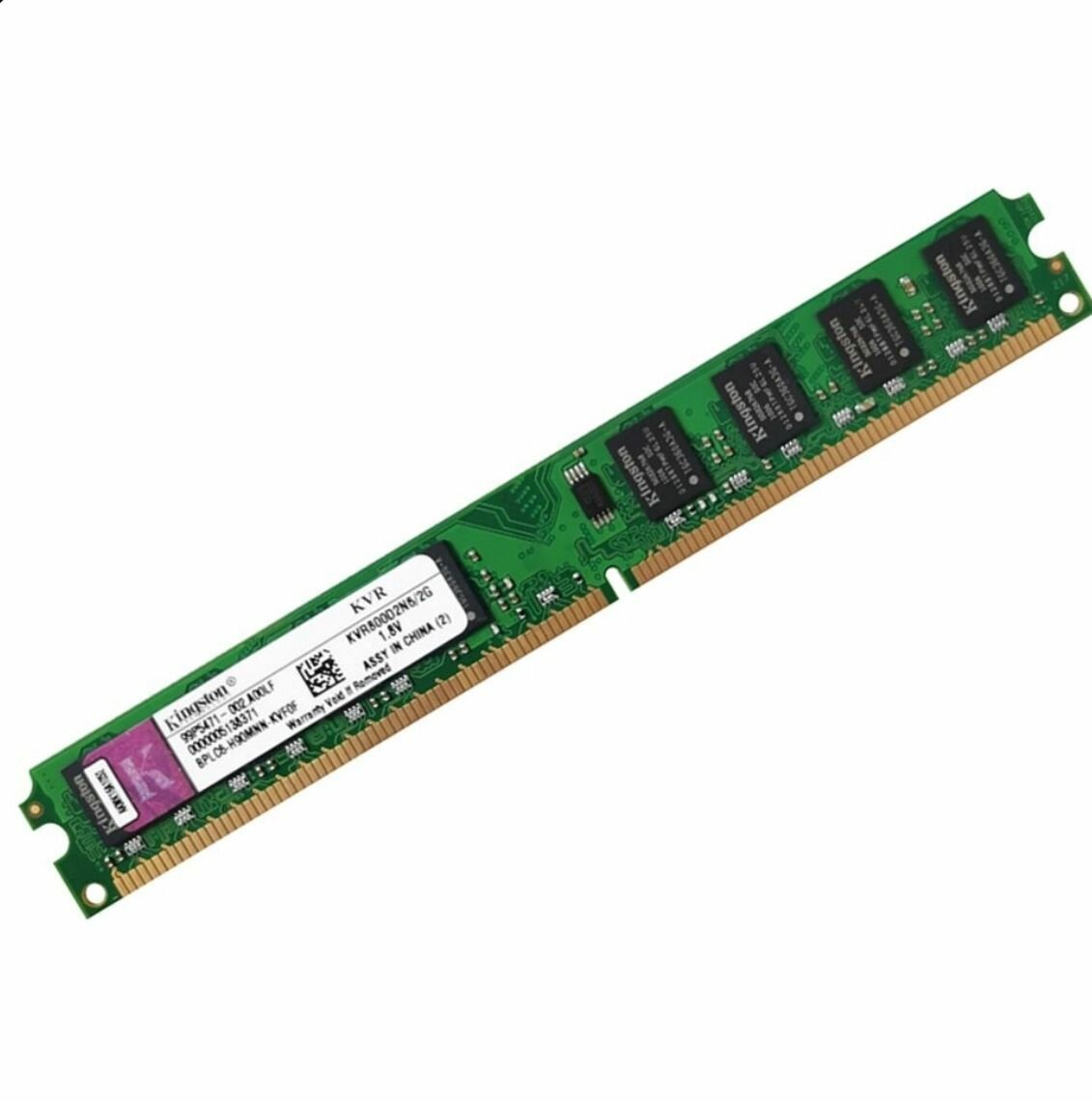 Оперативная память Kingston DDR2 2GB, 800MHz для компьютера 1шт,