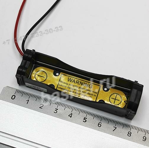 Отсек для аккумулятора 1S1P-PCM (1*18650) с встроенной платой защиты