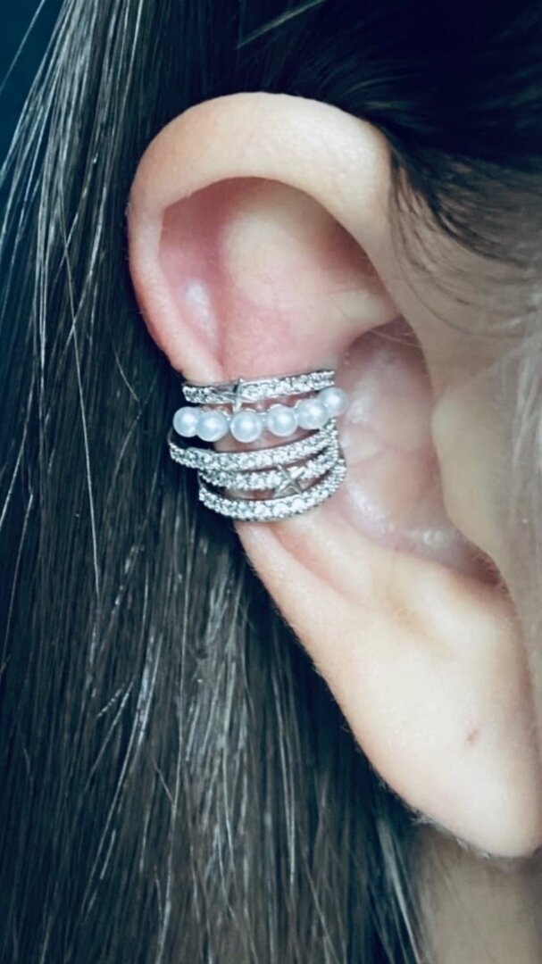 Серьги каффы, дерево