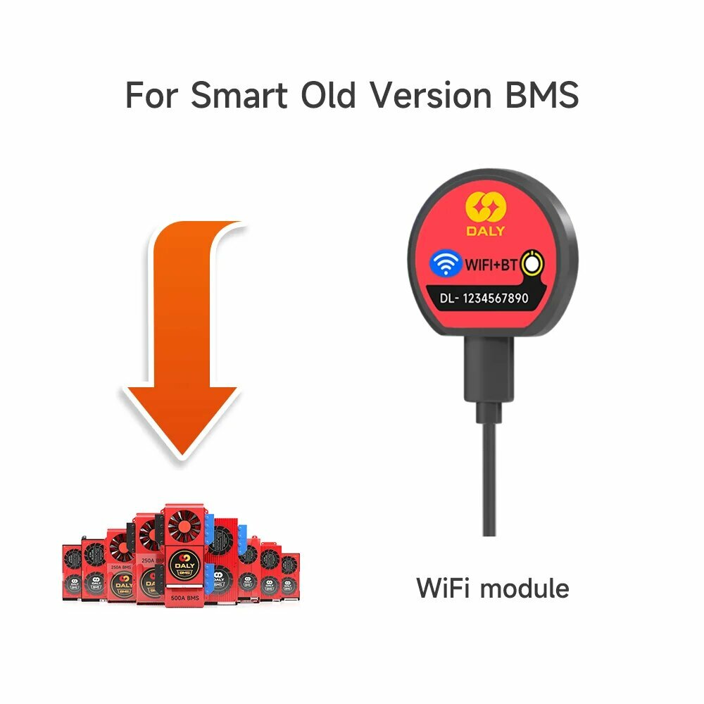 Модуль Wi-Fi Bluetooth для BMS DALY Old WIFI Module