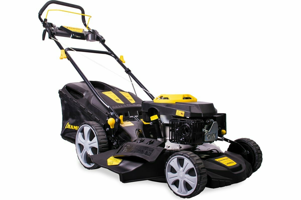 Газонокосилка CHAMPION LM4622 (2,2кВт 460мм 60л 25-75мм 1рычаг/7, 32,6кг 3в1)