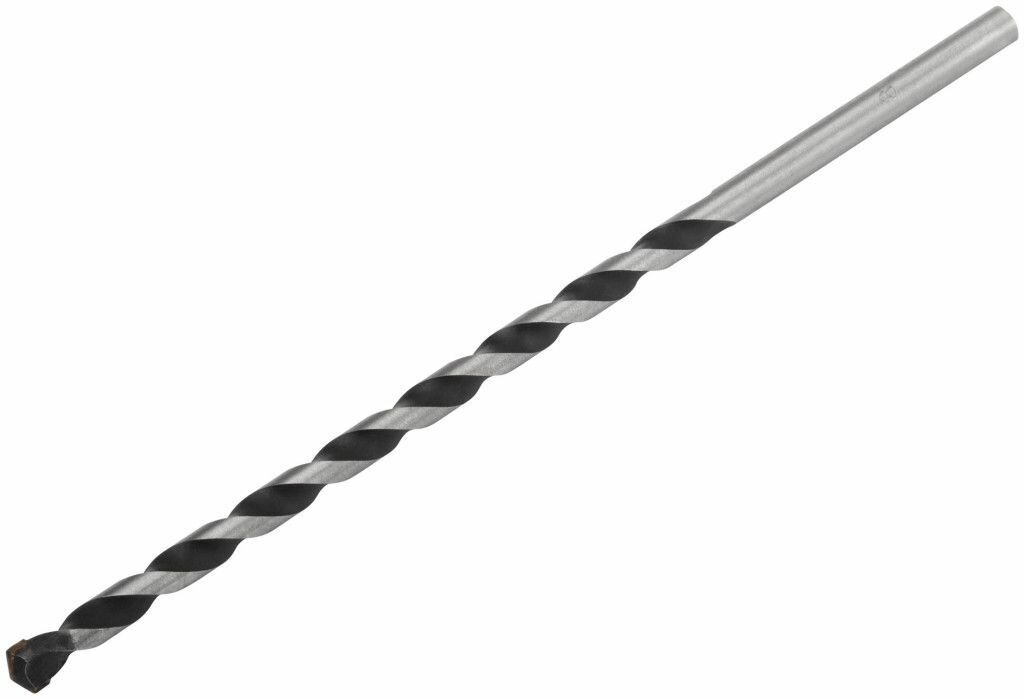 Сверло победитовое ударное, цилиндрический хвостовик (для бетона, кирпича) 8х200 мм