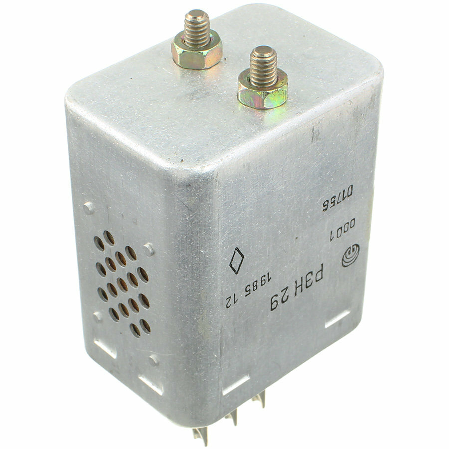 Реле 27В, 2 группы 5А 220В РЭН29 0001 27В