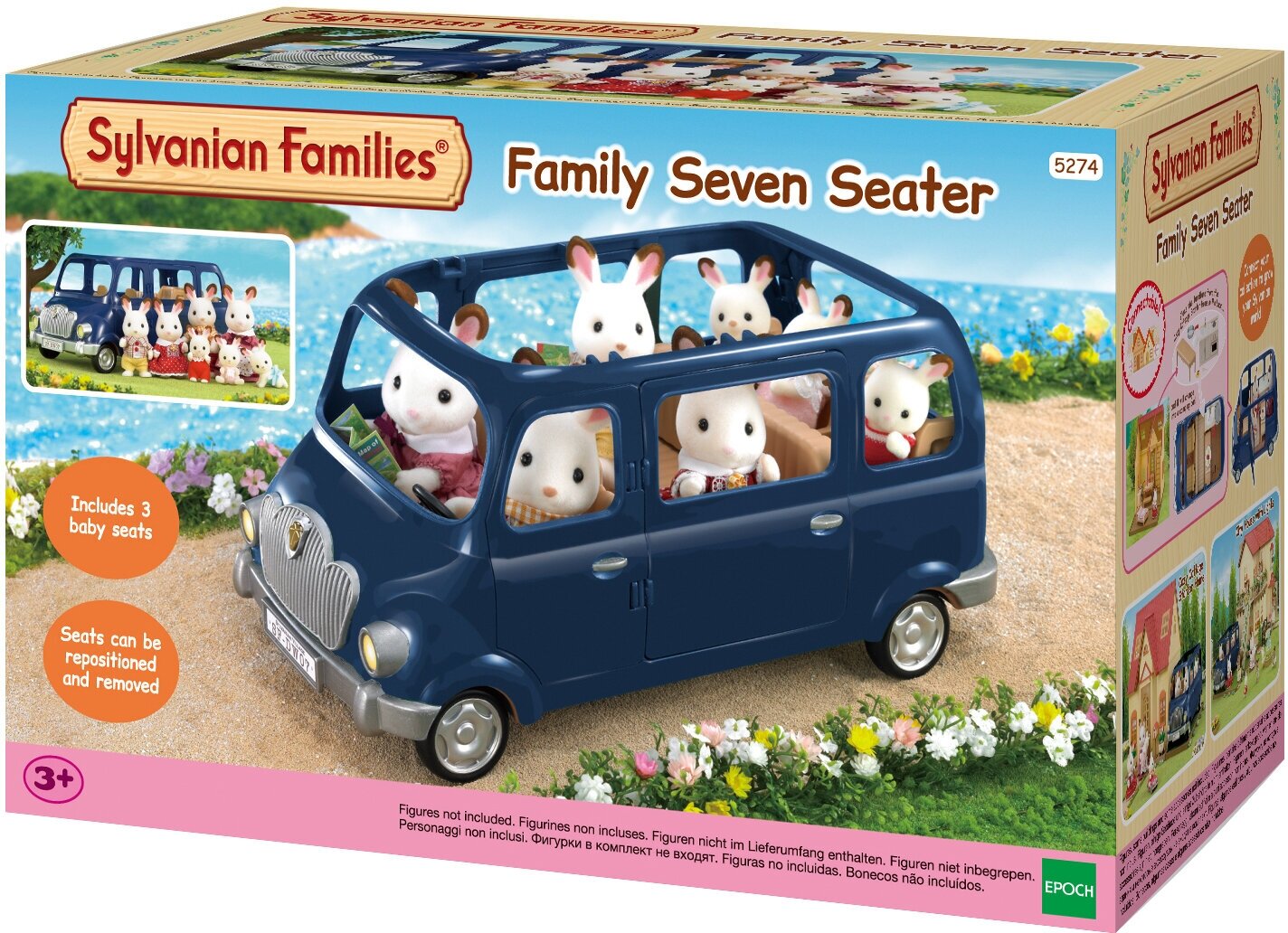 Набор Sylvanian Families «Семейный автомобиль, 7 мест»