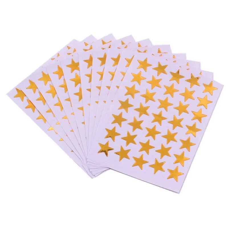 Набор наклеек для детского сада 10sheets Gold