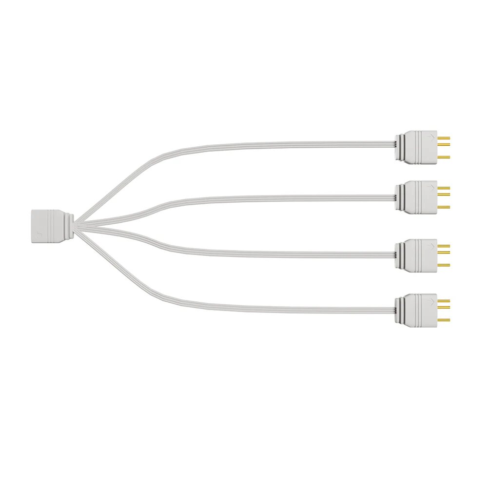 ARGB разветвитель для материнской платы 5В 3-контактный 1 to 4