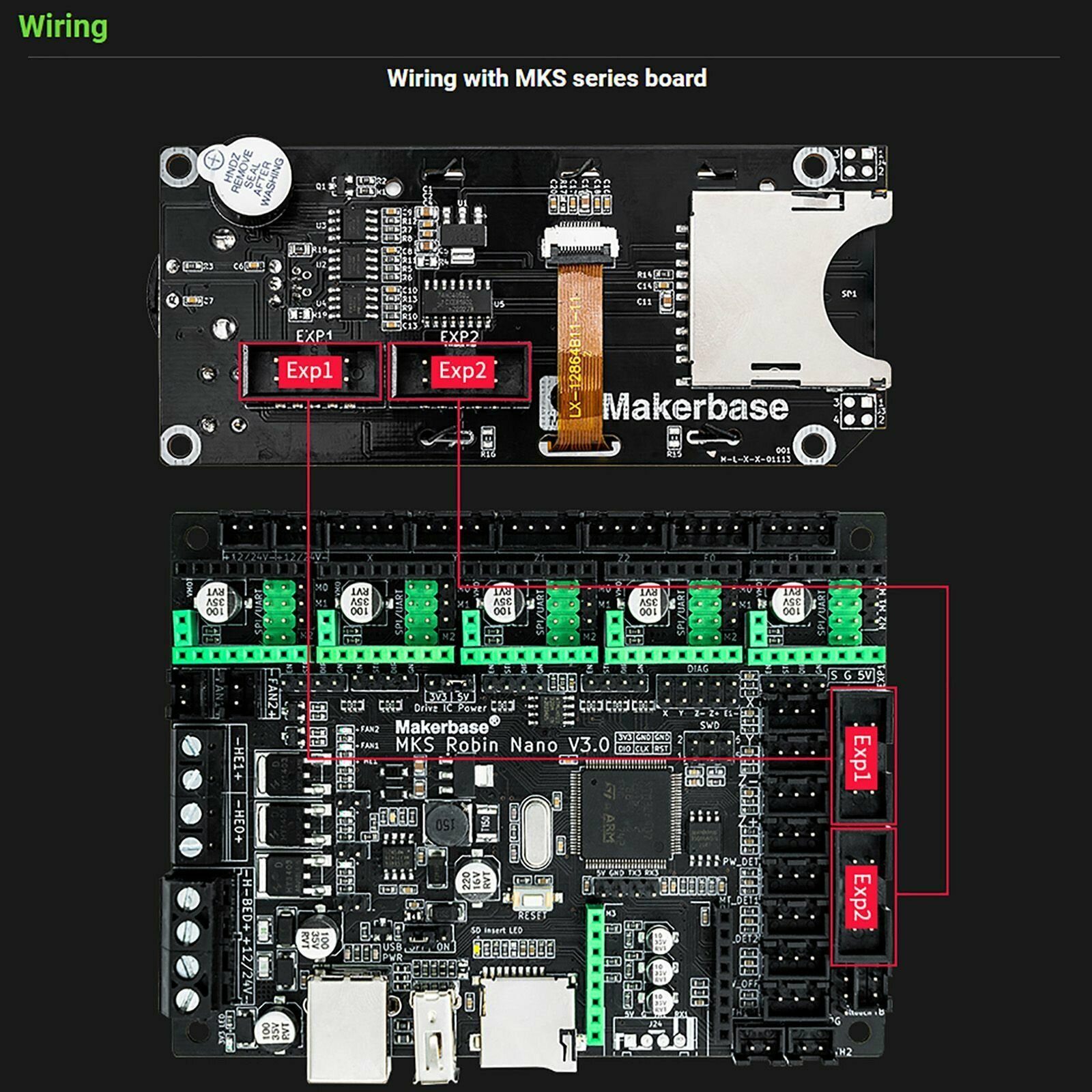Аксессуары для 3D-печати MKS MINI12864 V3 smart display