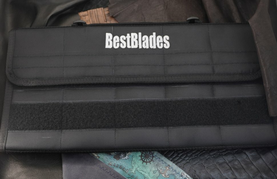 Сумка Bestblades для десяти складных ножей, Oxford 1680 D, силиконовые карманы