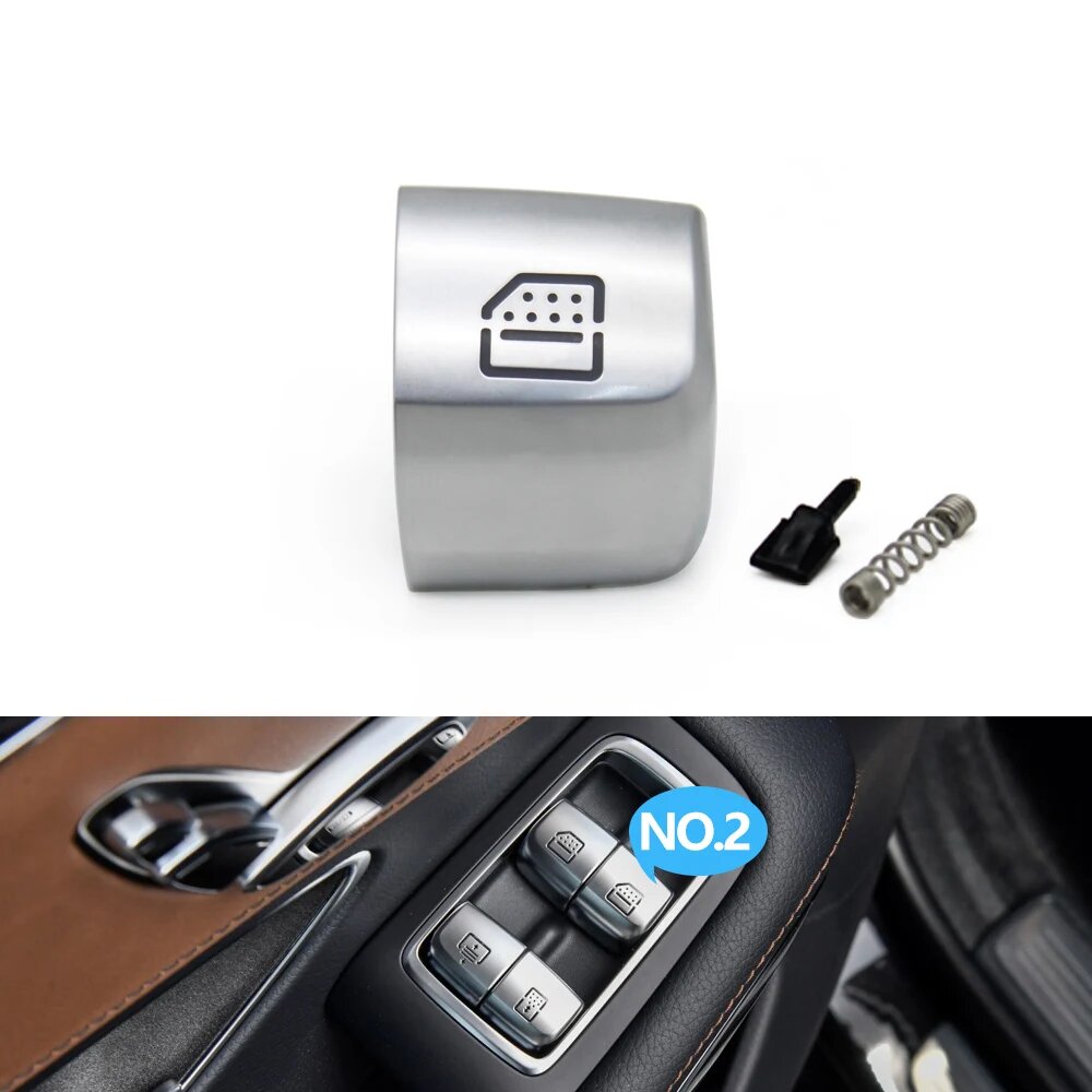 Крышка кнопки стеклоочистителя заднего стекла Mercedes W222 NO.2