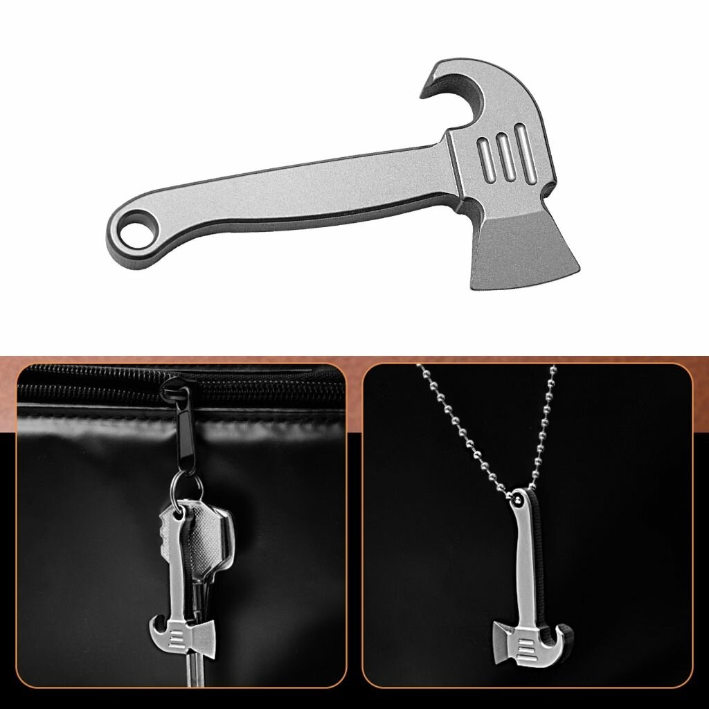 Подвесной EDC-инструмент из титанового сплава