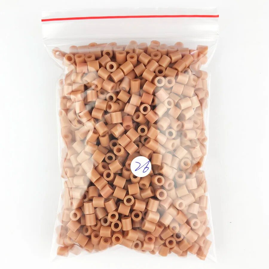 PUPUKOU бусины Hama 5 мм 36 цветов Коричневый, 26