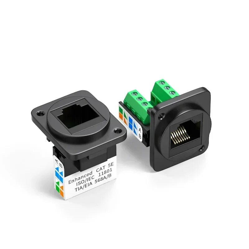 Металлический экранированный сетевой модуль TLXT RJ45 1pc Socket-CAT5E