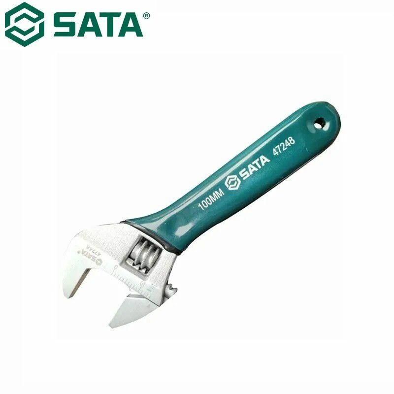 SATA 47248 Пластиковый разводной ключ европейского типа, 4 дюйма, 100 мм