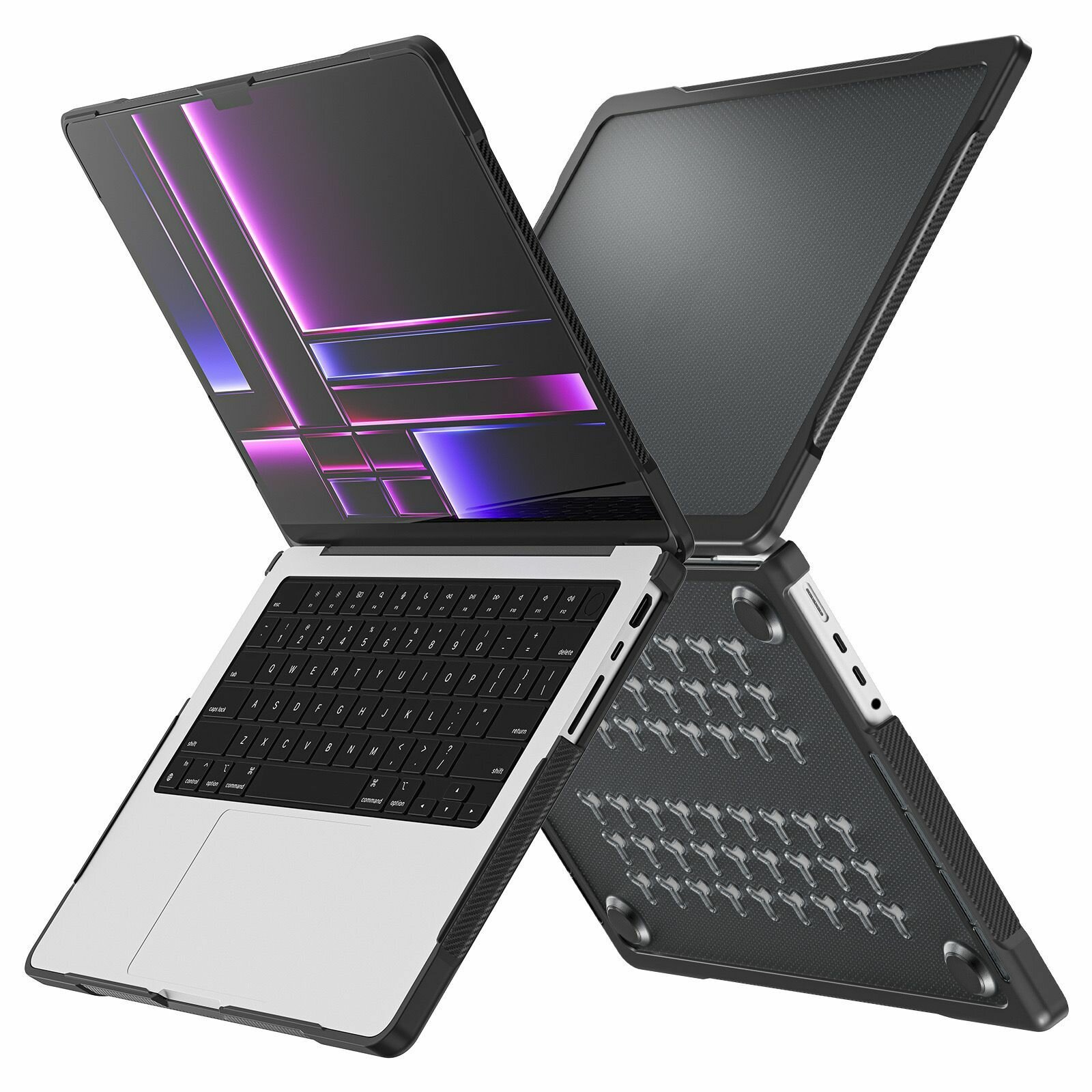 Чехол для макбук Macbook Pro 14.2" (2021-2024) A2442, А2779, А2918 (M1, M1 Pro, M1 Max) М2, М3, М4