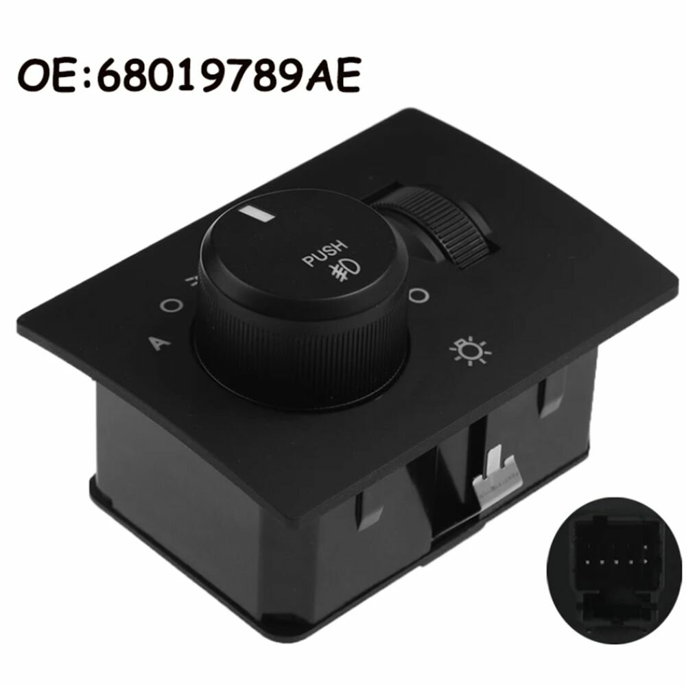 Переключатель Фар MyPads 68019789AE для Dodge Charger Chrysler 300 Challenger