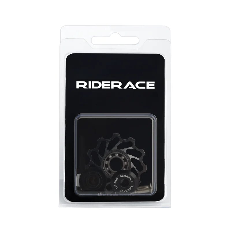 Riderace шкив заднего переключателя 11T/13T, черный, титан