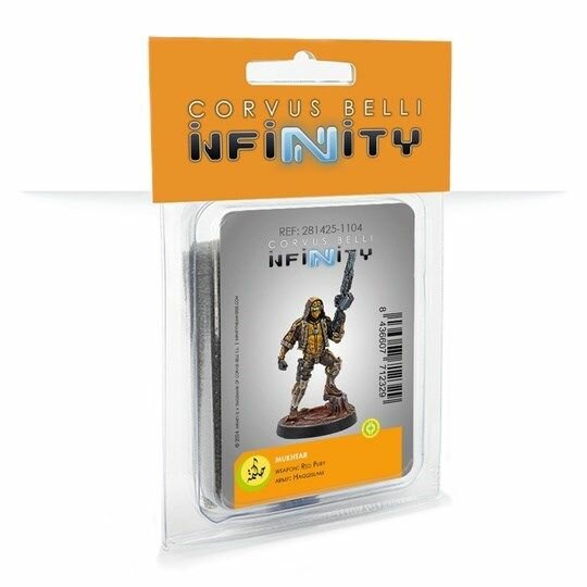 Набор миниатюр Mukhtar (Red Fury) элитный маневренный солдат Haqqislam для Infinity