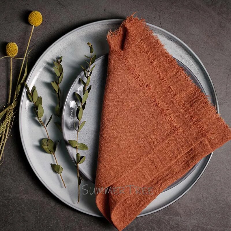 Салфетка столовая SUMMERTREE Orangered, хлопок