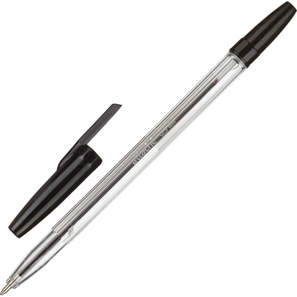 Ручка шариковая Attache Economy Elementary (0.5мм, черная), 480шт.