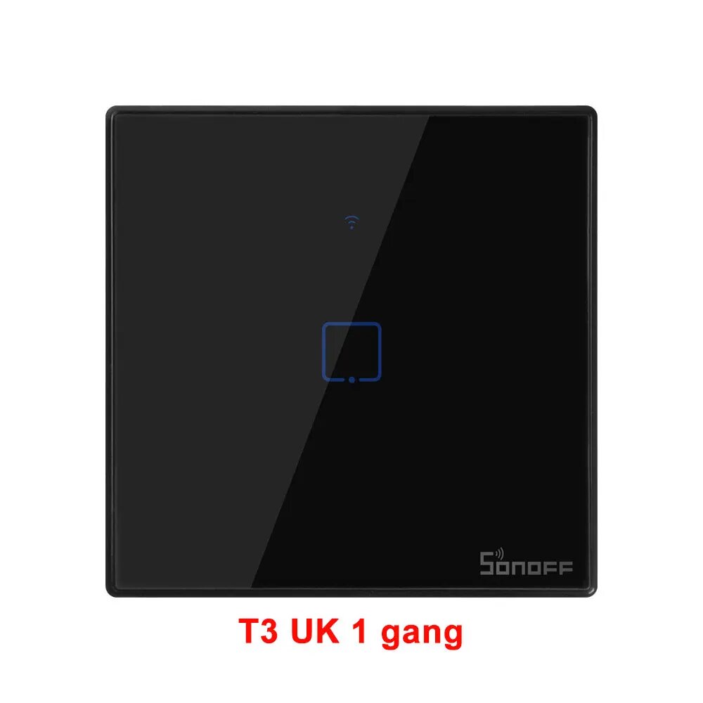 SONOFF T3 Умный выключатель Wi-Fi 1/2/3 клавиш Sonoff T3 UK 1 gang