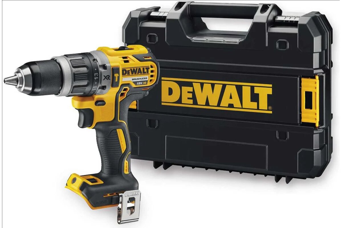 DEWALT 18В уд. дрель-шур 70Н б/бат и ЗУ, кейс DCD796NT