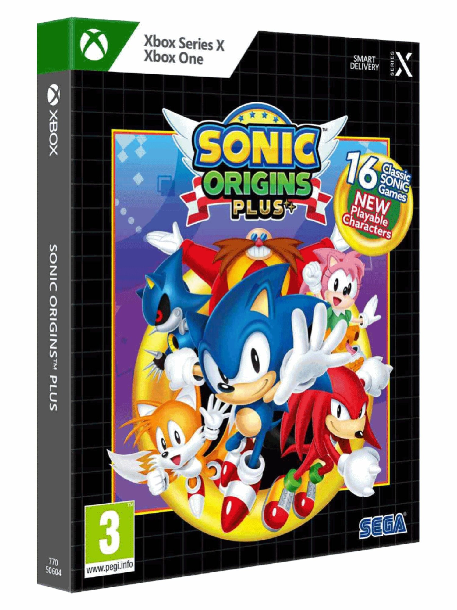 Игра Sonic Origins Plus (Диск, Xbox One, Xbox Series X, Английская версия)