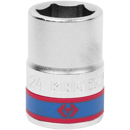 Торцевая головка King Tony стандартная шестигранная 3/4", 24 мм