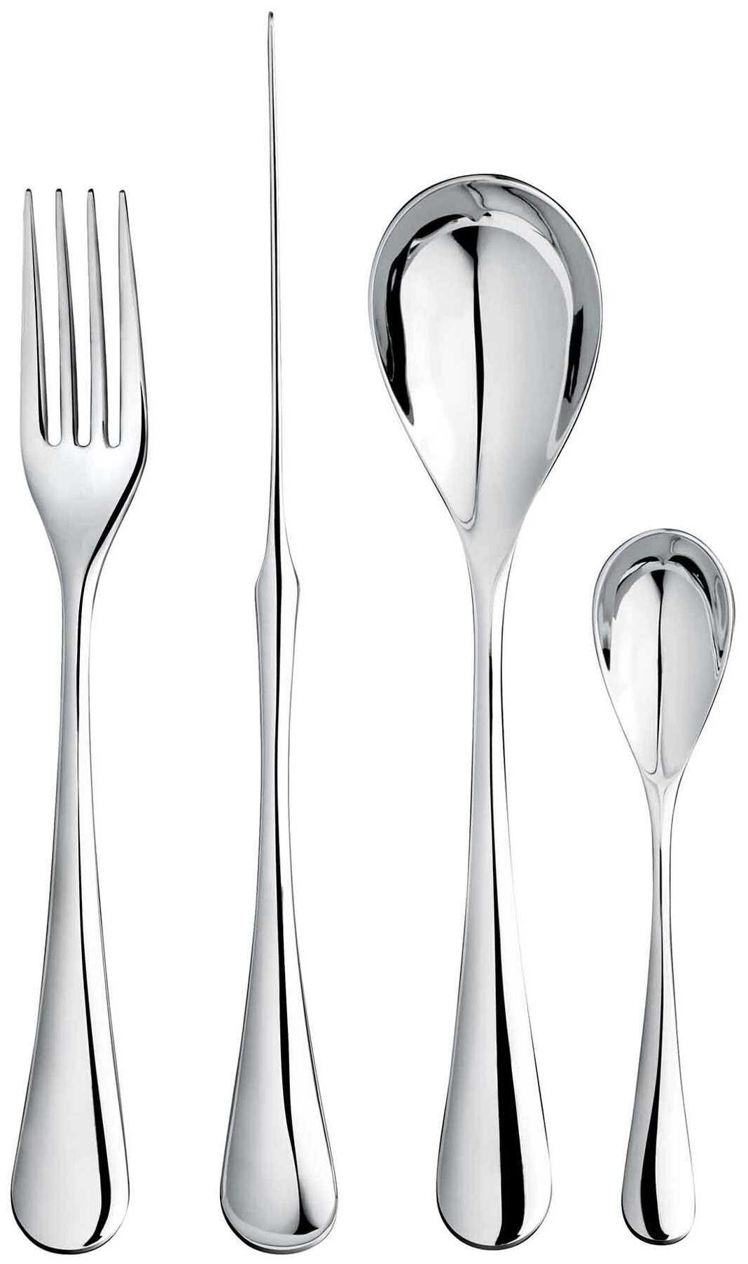 Robert Welch Набор столовых приборов Ashbury Bright, 24 предмета серебристый 6 24 21 см