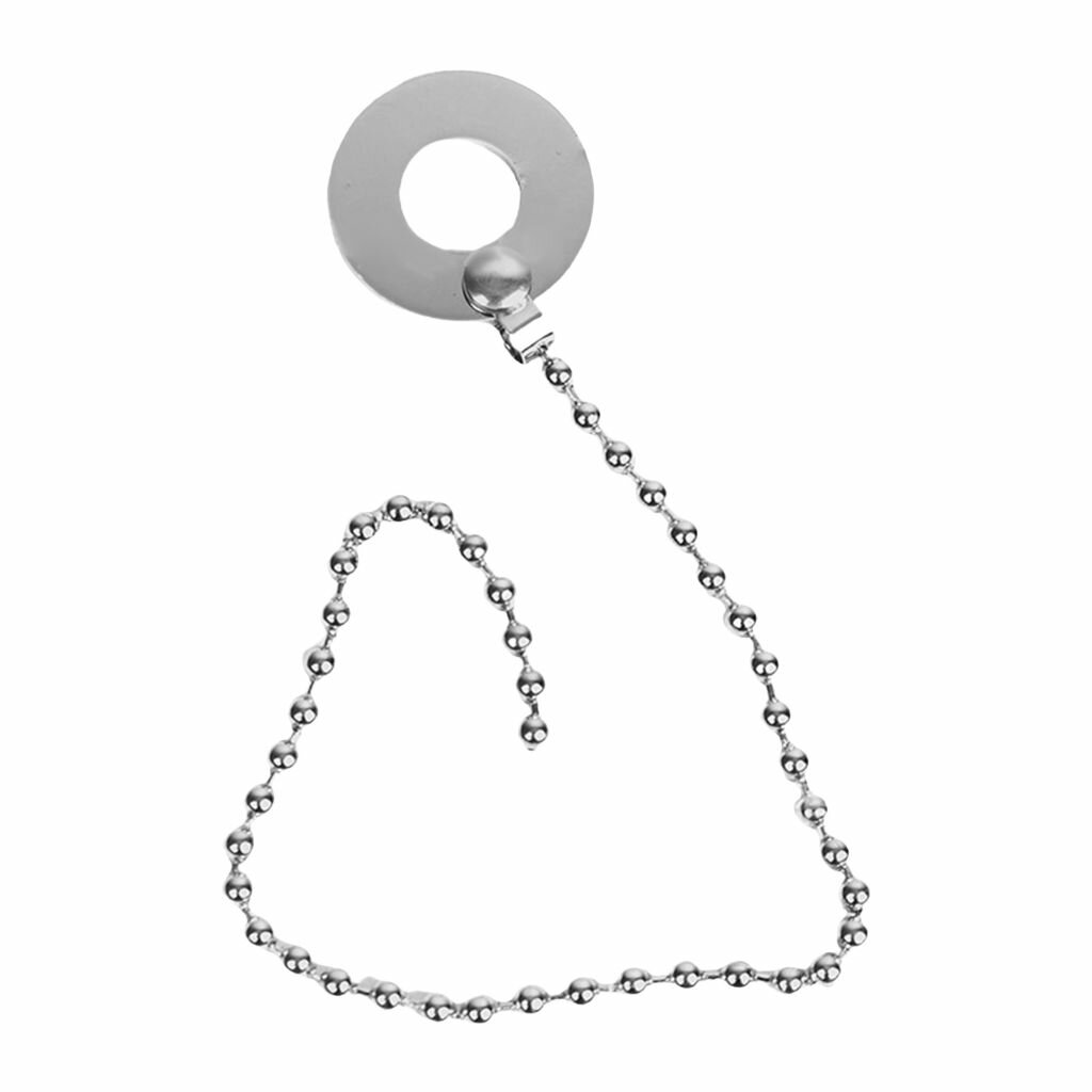 Перкуссия, Цепочка для продления звука тарелок ударной установки - большие бусины, 1 шт.