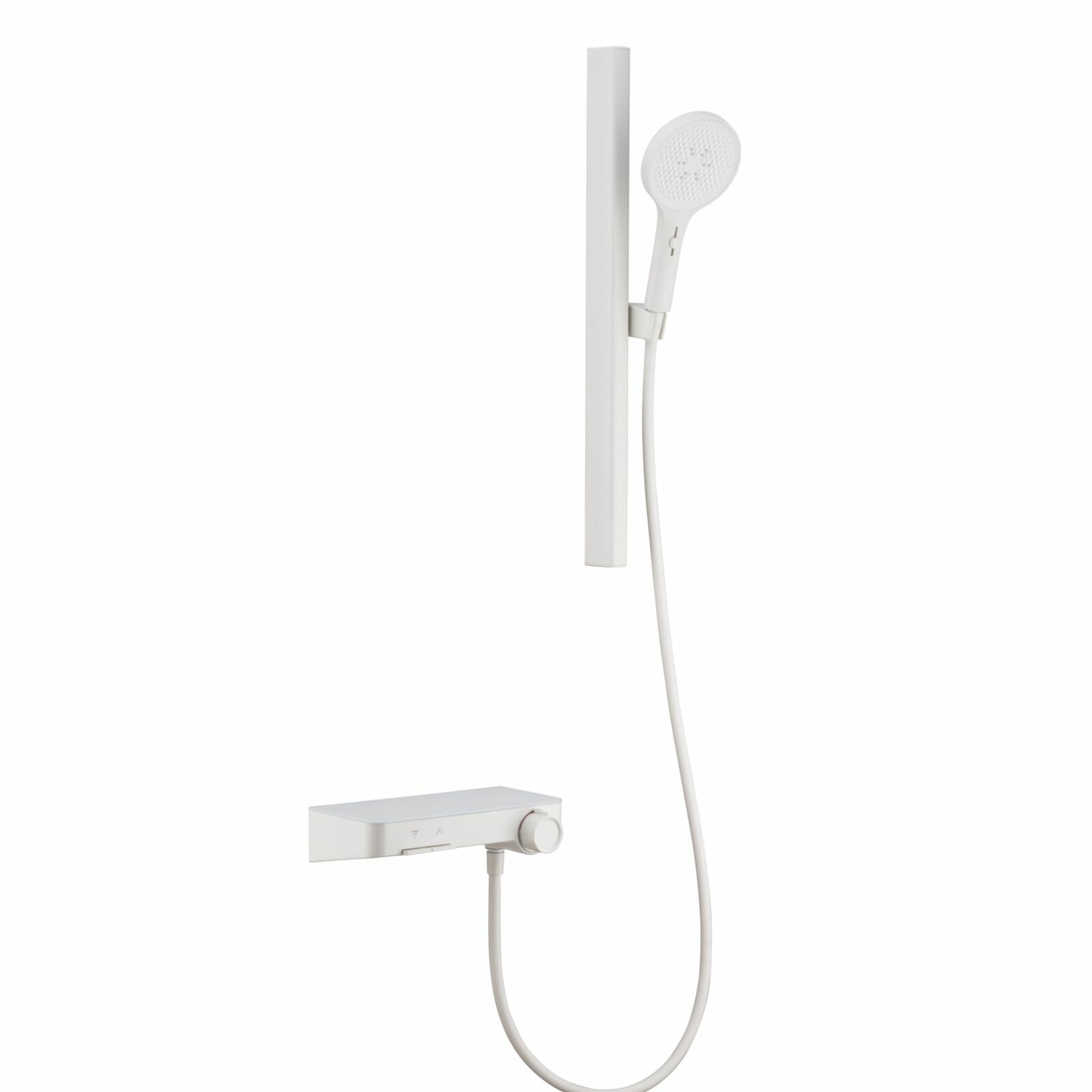 2 Функциональный медный душевой комплект, Ванная комната cмесители душевая штанга, Белый