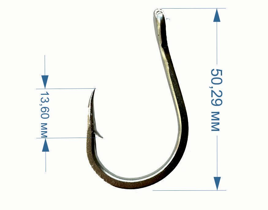 Крючок рыболовный Harbor jigging Hook № 11/0 — фото 1