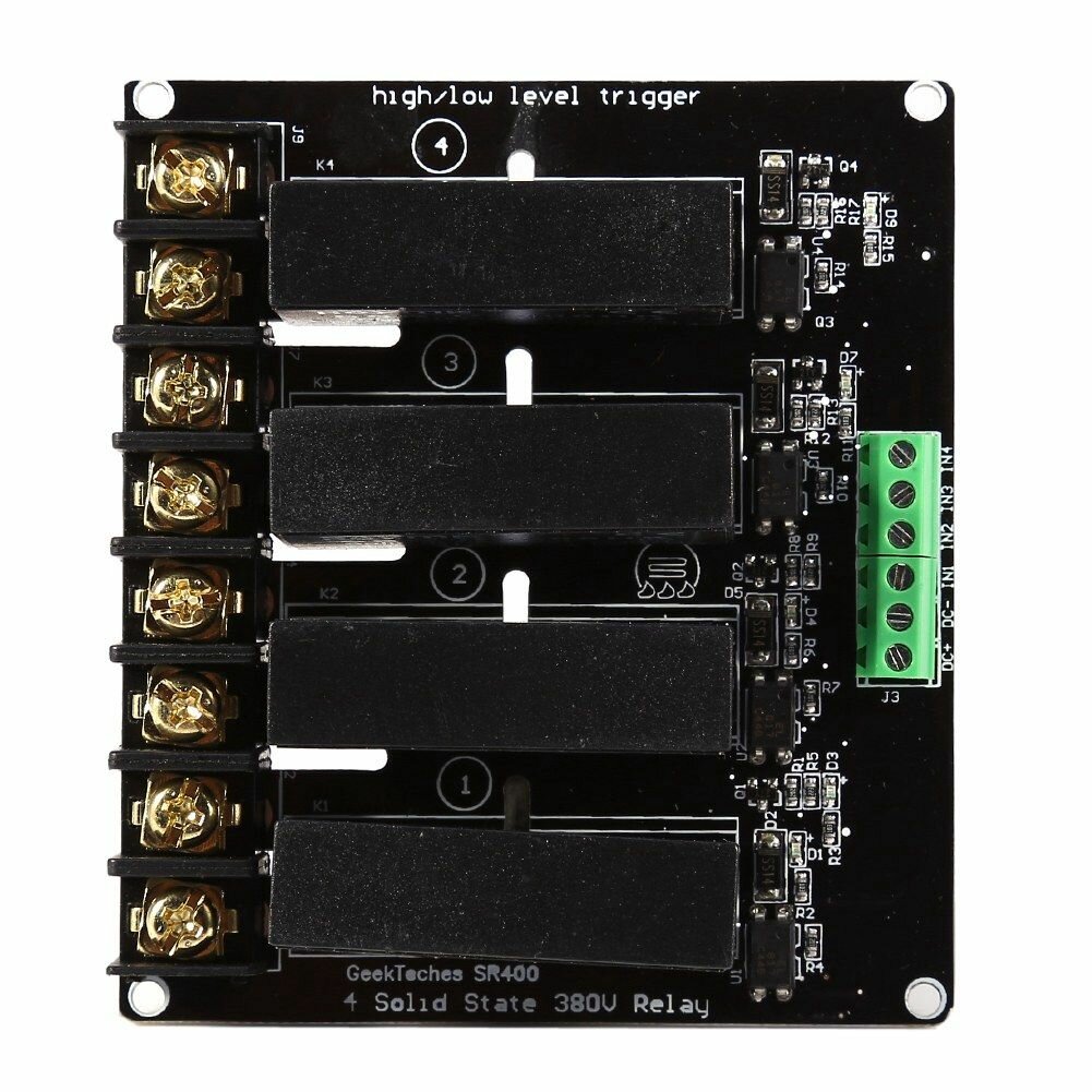 Модуль 4-канальных реле 380В 8А