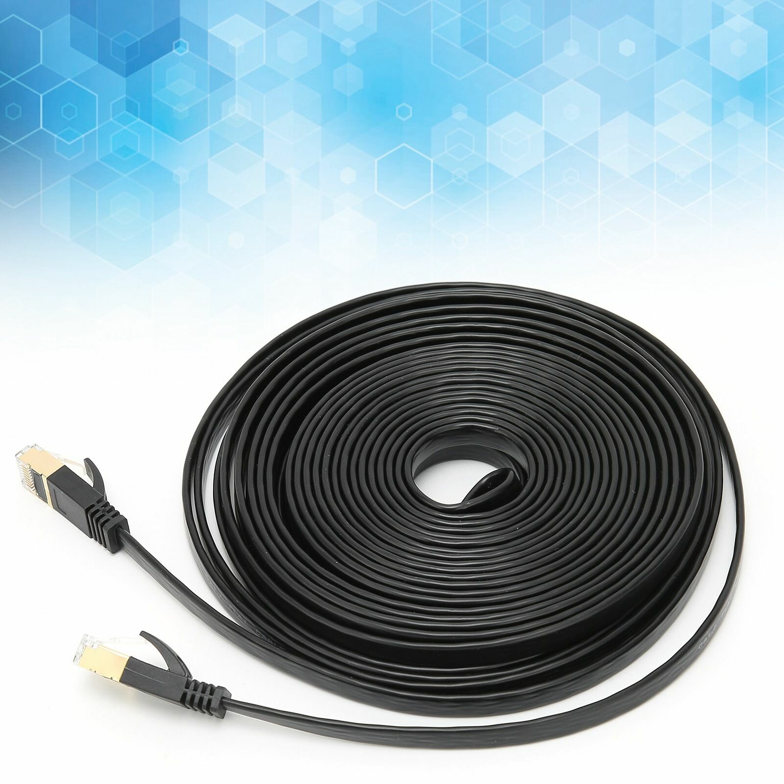 Сетевой кабель, 10-гигабитный двойной экранированный CAT7, 8-жильный провод, витая пара, компьютерные аксессуары, 3 метра